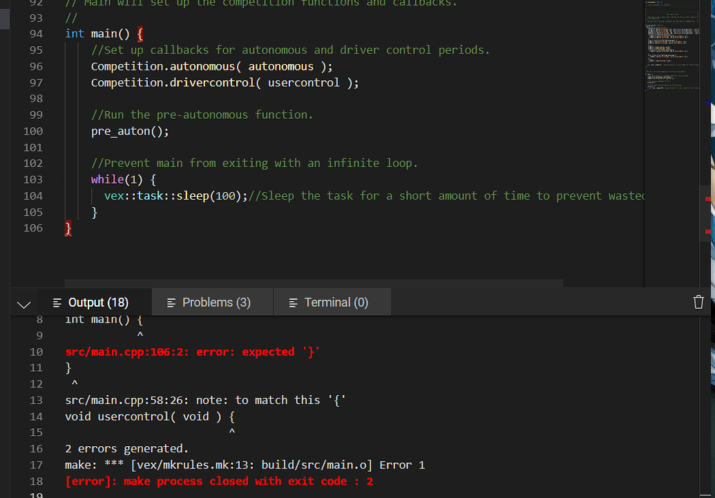 求问vex code软件的比赛程序问题 - 软件交流-V5 - VEX 中文官方论坛