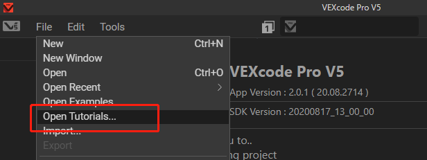 [好消息]VEXcode V5 - v2.0和VEXcode Pro V5 - v2.0均已上线！ - V5论坛 - VEX 中文官方论坛